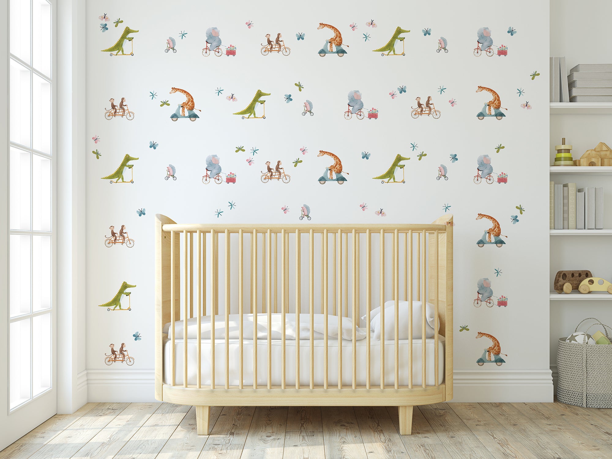 On the Road Wall Sticker for children – DODO Design - Wall Art
