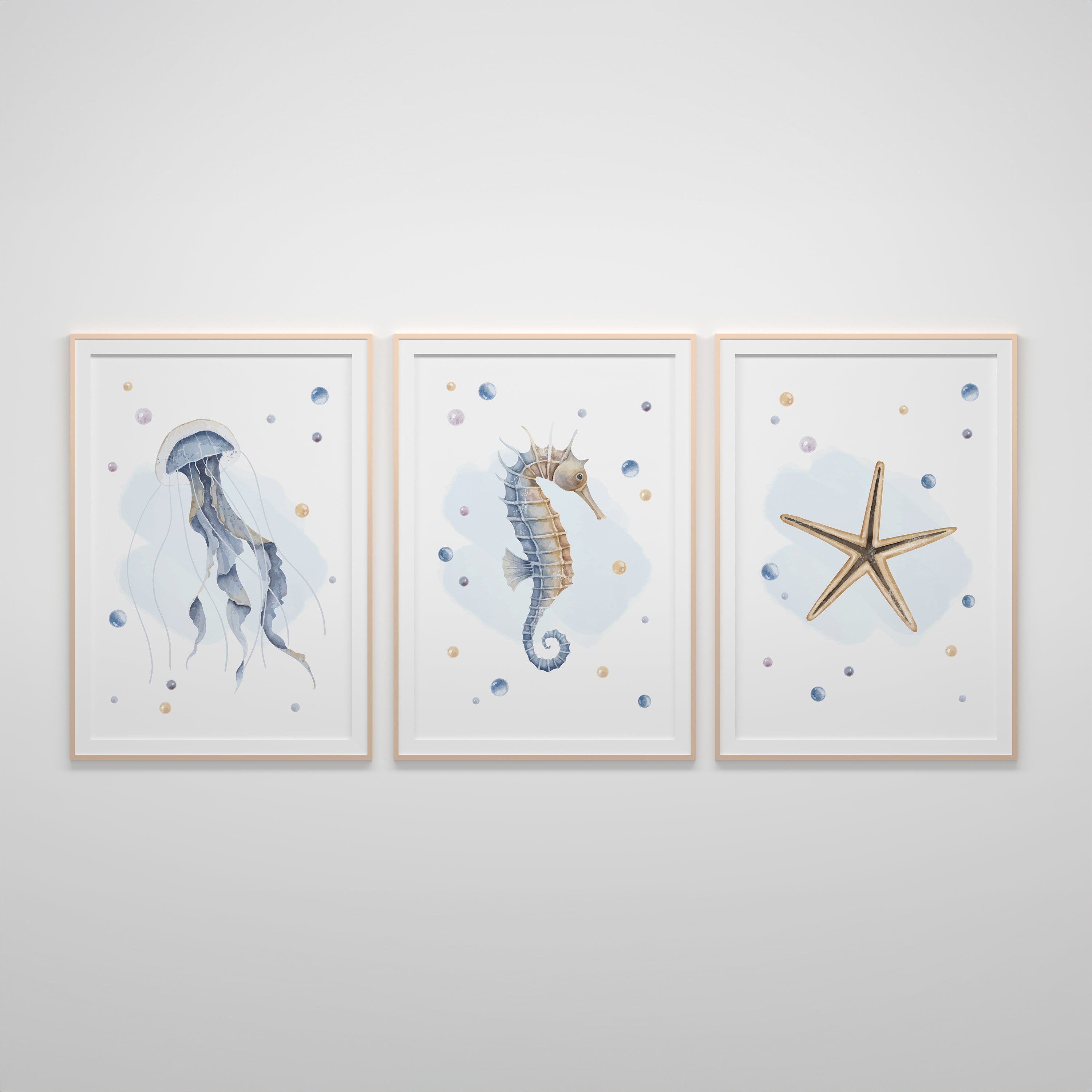 Ocean Animals Poster – DODO Design - Wall Art